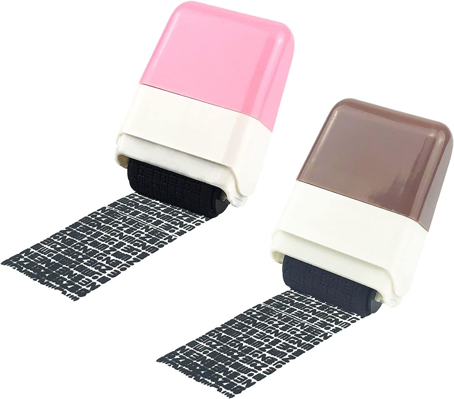 Amazon.com: 2Pcs Identity Protection Roller Stamps Identity Prevention ...