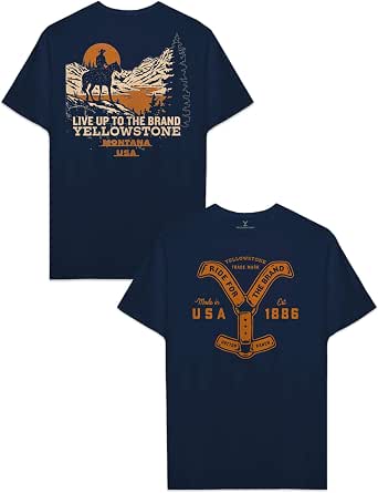 FAN ARMY Playera para Hombre Original Yellowstone Modelo con Cuello ...