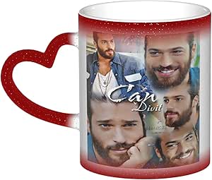 Amazon.com: dkFPWJE Can Yaman Coffee Mug With Printed Patterns ...
