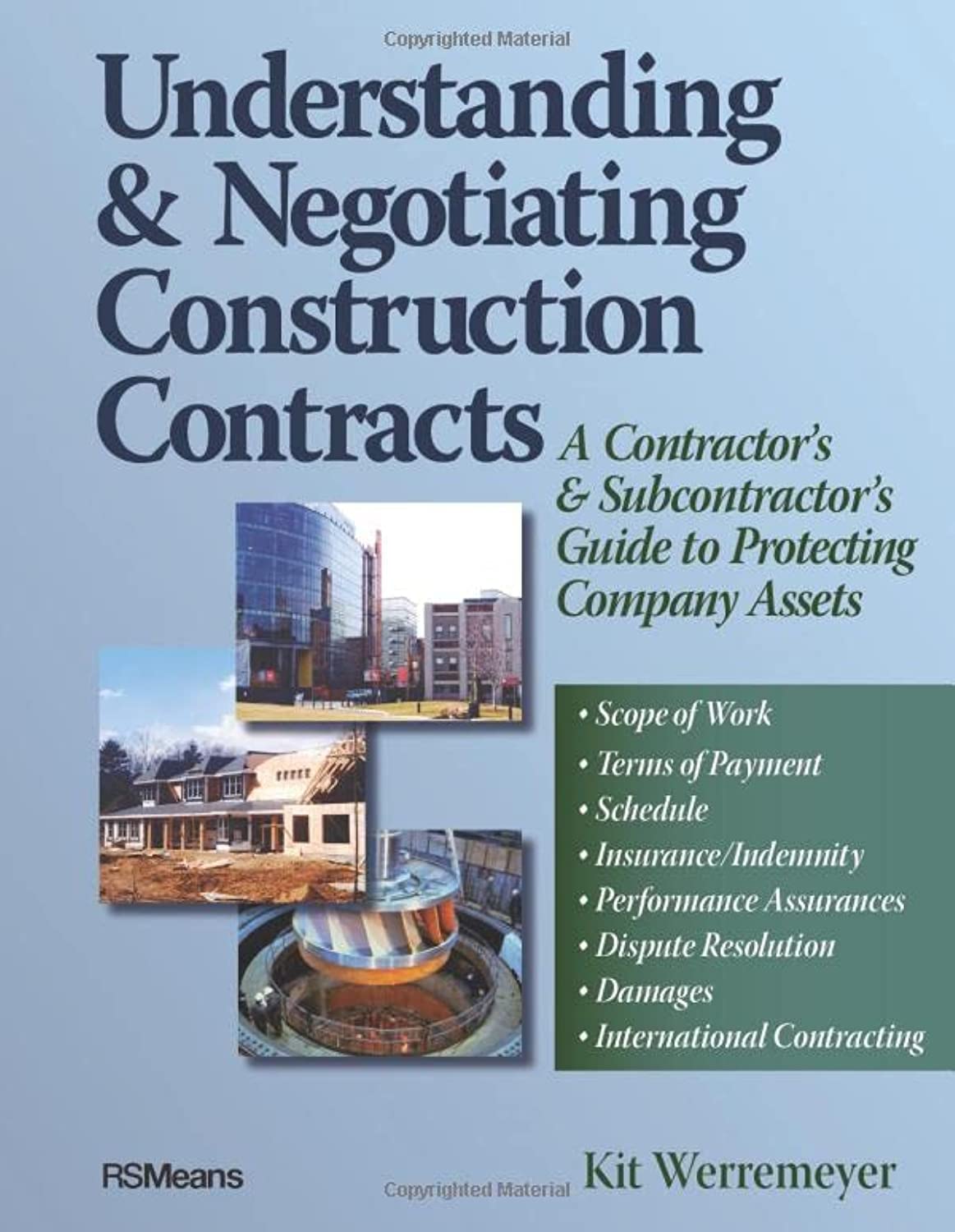 Understanding and Negotiating Construction Contracts: A Contractor's ...