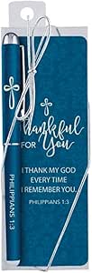 Amazon.com : Religious Pens I Thank God Bible Verse Ballpoint Pen with ...
