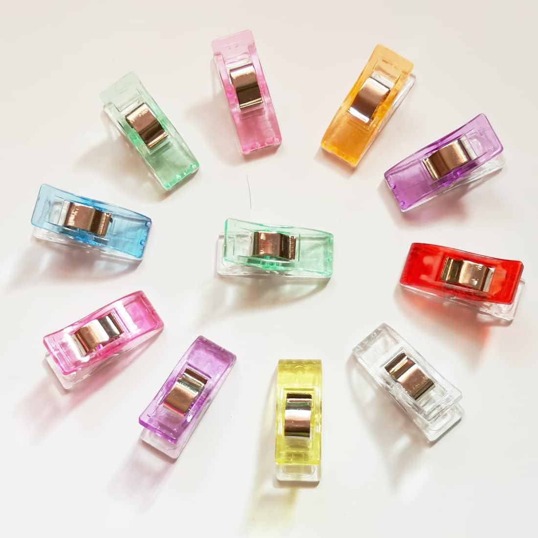 Otylzto 100PCS Sewing Clips for Quilting Crafting,Wonder Clips ...