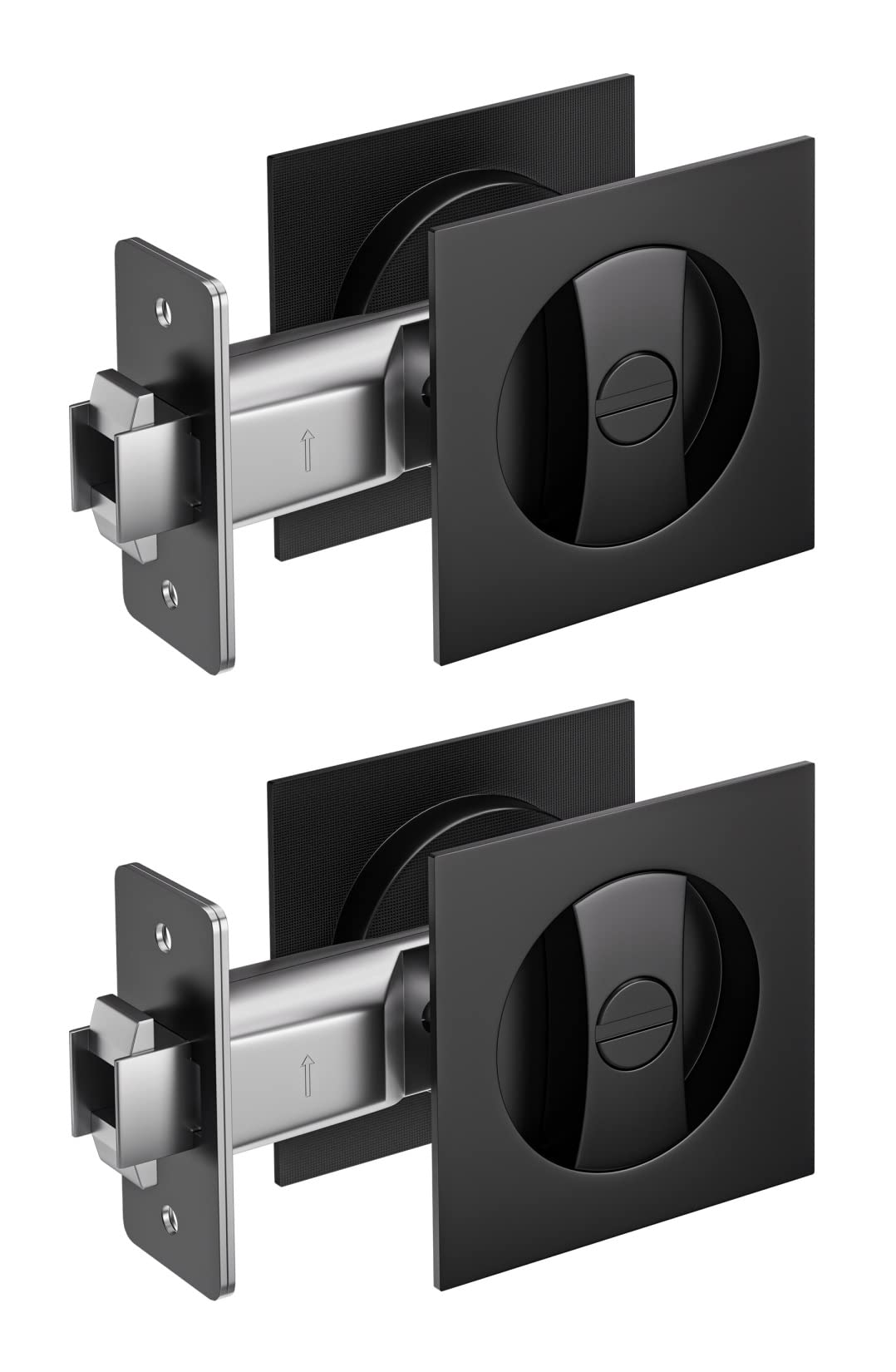 Snapklik.com : Pocket Door Hardware Privacy Locks, Square Pocket Door ...