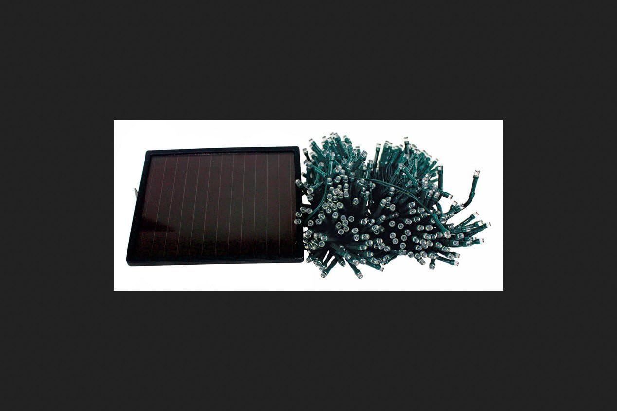 Amazon.com : Celebrations LED Solar Micro Light Set Cool White 134 ft ...