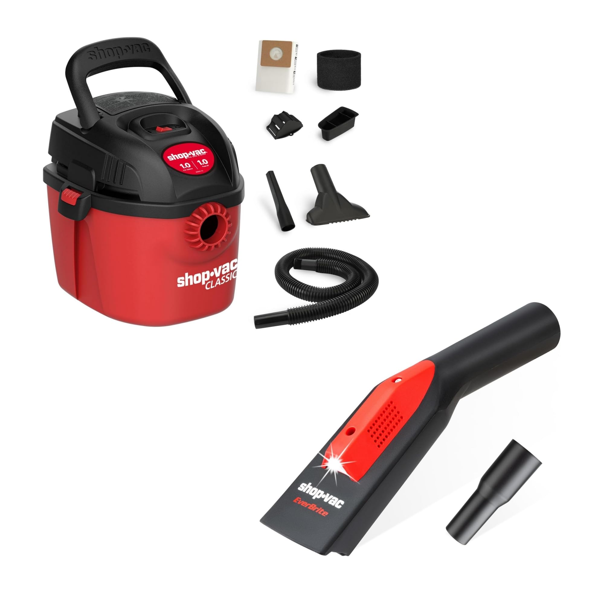 Amazon.com: Shop-Vac 2021000 Micro Wet/Dry Vac Portable Compact Micro ...
