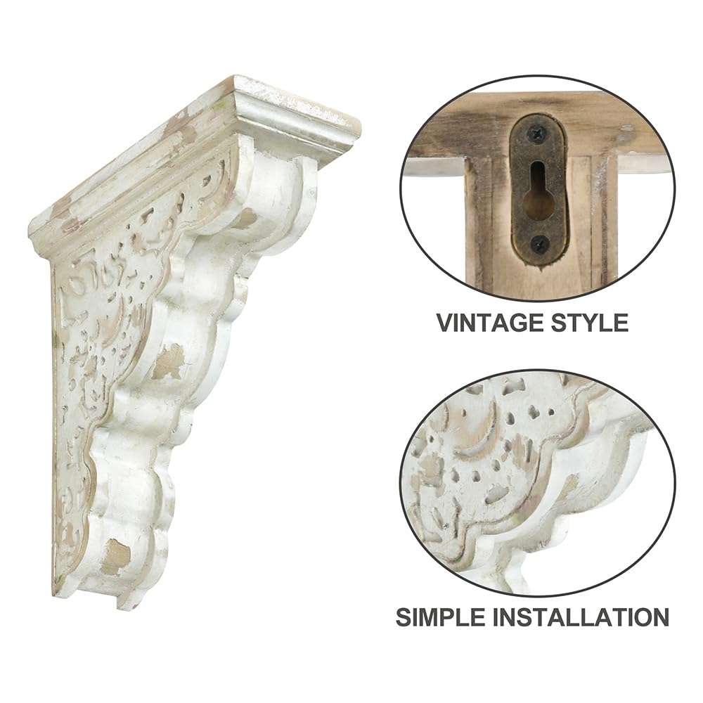 Antique Corbels And Brackets Wood Corbels Set Of 2 Wooden Brackets