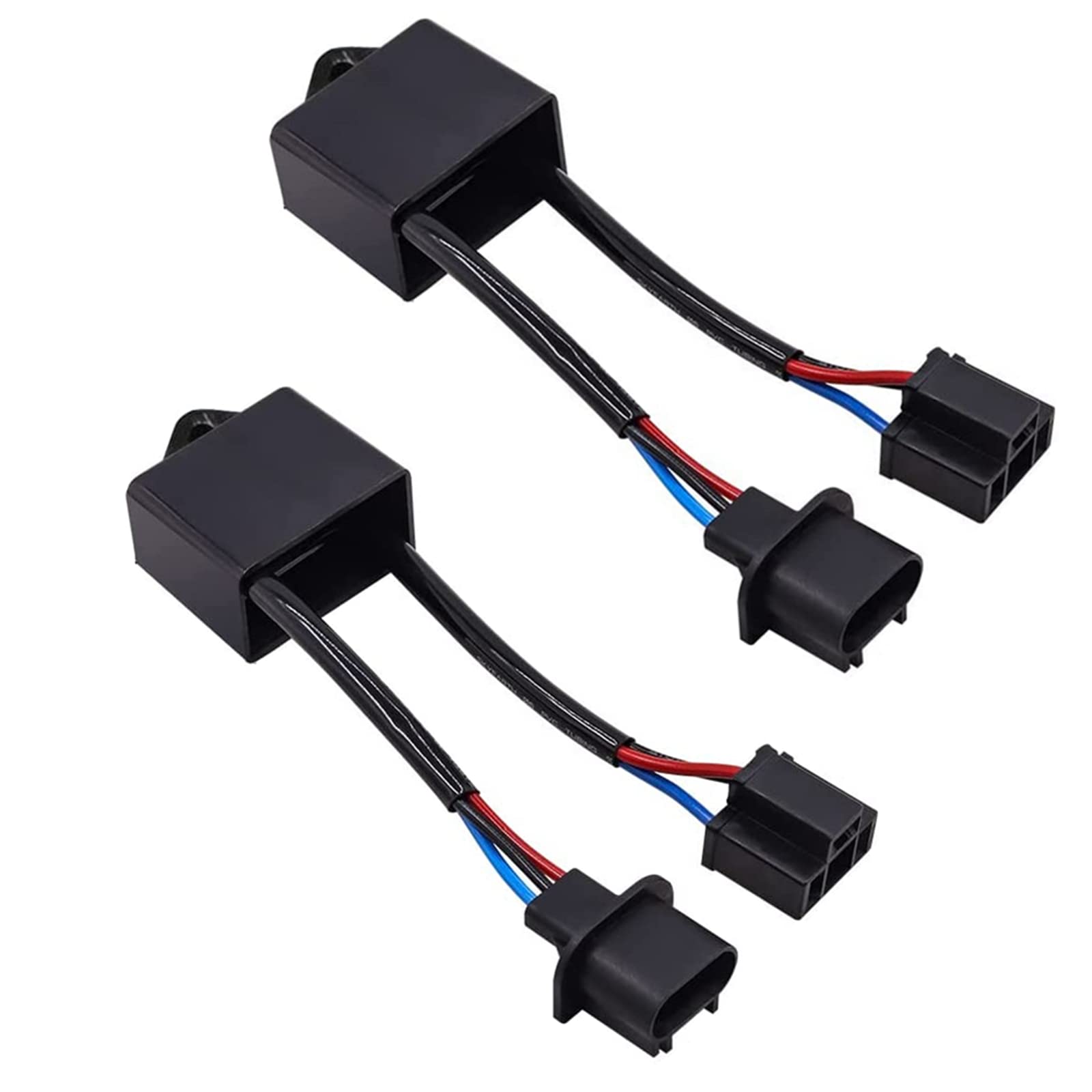 Amazon.com: H13 to H4 Decoders HID Filter Eliminator, Anti-Flicker ...