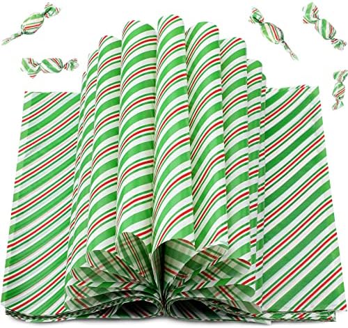 Amazon.com: Gift Boutique 120 Sheets Christmas Wax Paper Parchment ...