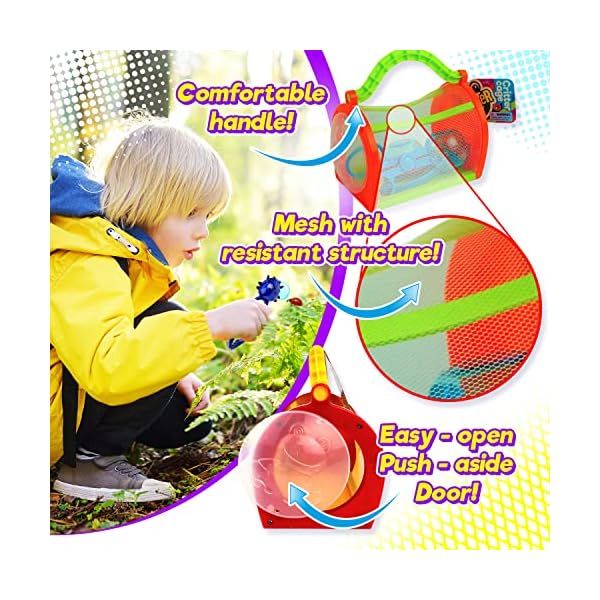 JA-RU Critter Cage Bug Catcher for Kids Habitat Kit (1 Set) Great ...