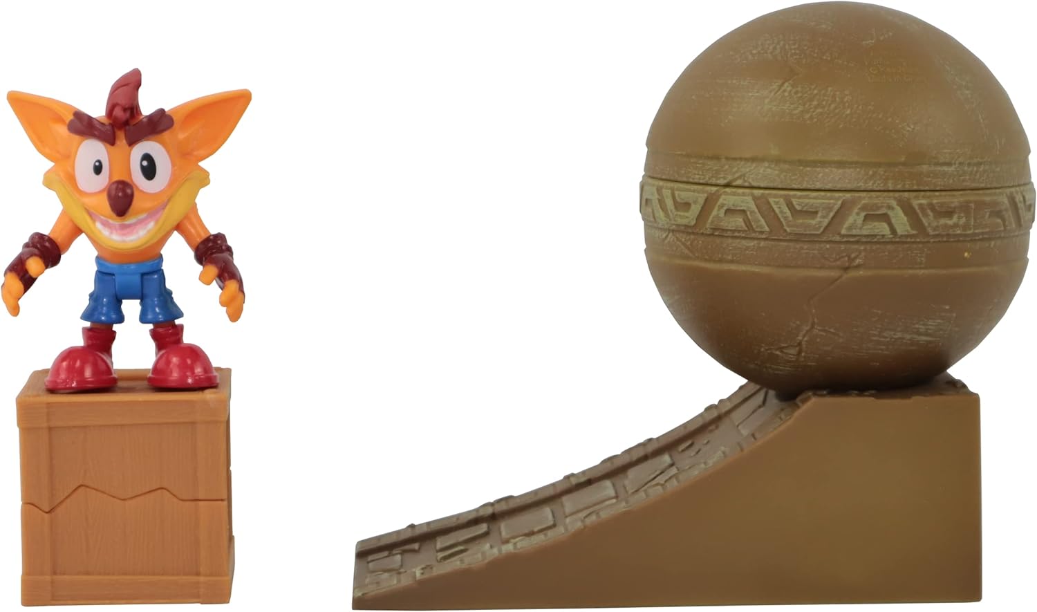 CRASH BANDICOOT - Diorama para Tablero de Roca de 2.5 Pulgadas : Amazon ...