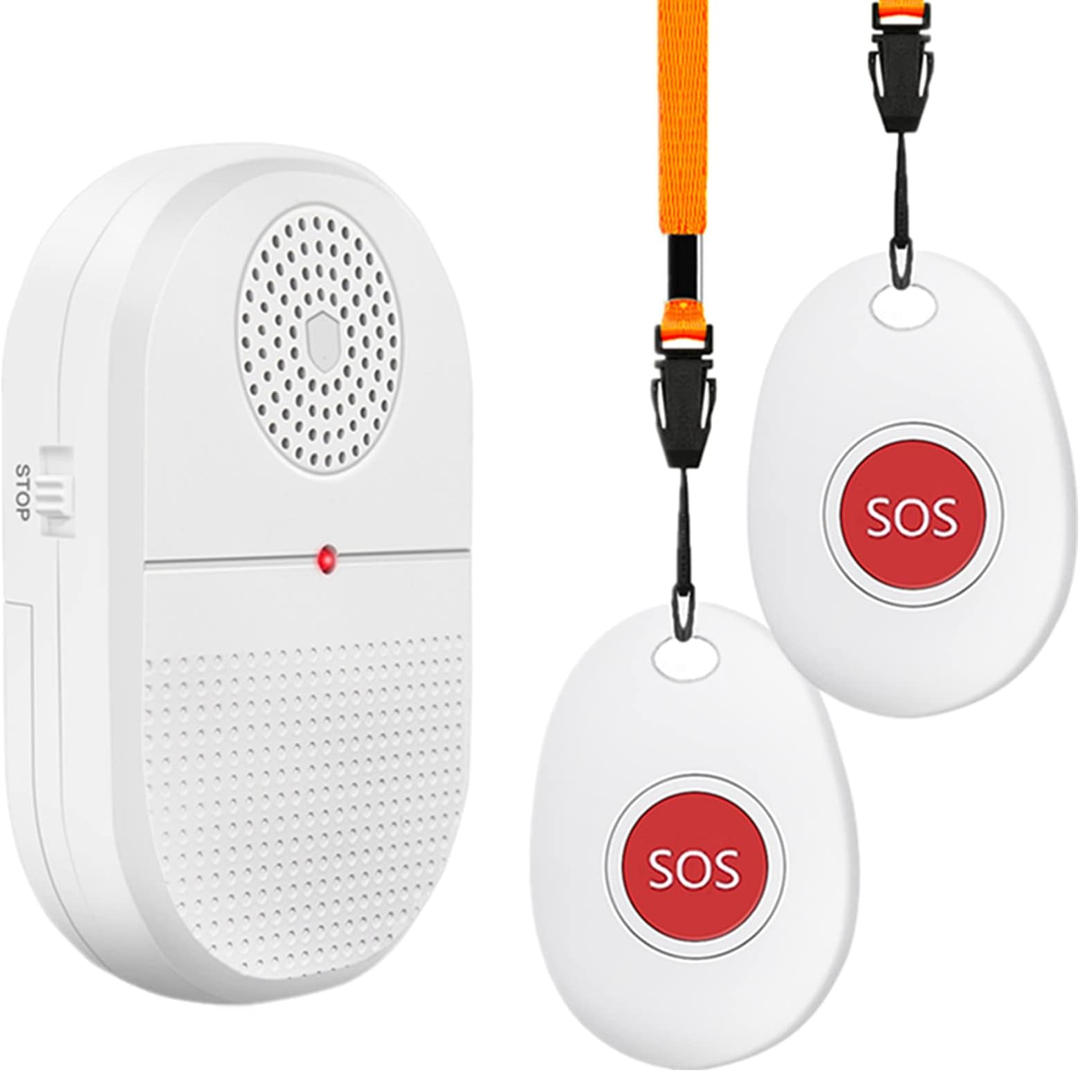 Amazon.com: ChunHee Wireless Caregiver Pager Call Button Nurse Alert ...