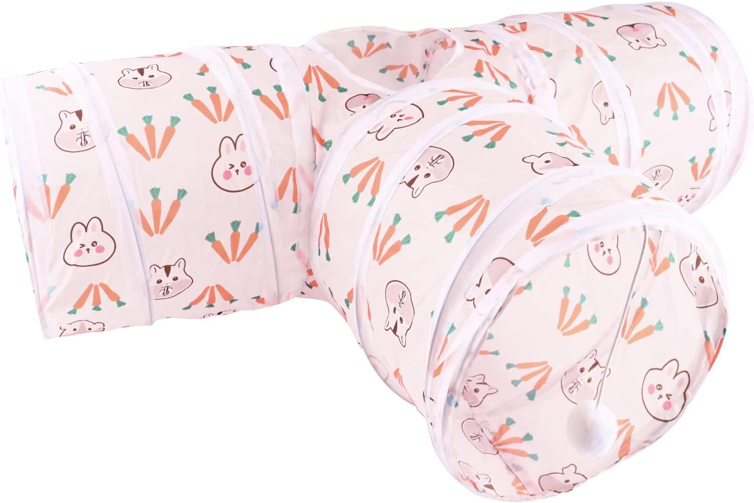 Rabbit Tunnel Rabbit Toys Rabbit Tunnels and Hideout Collapsible 3 Way ...