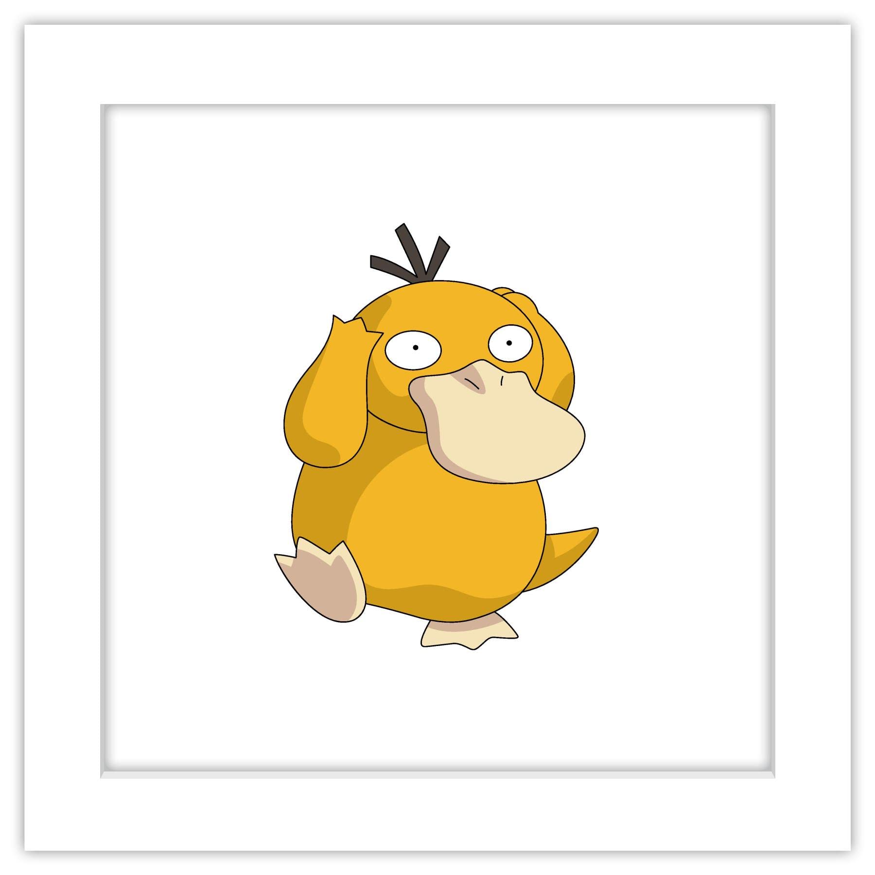 Amazon.com: Trends International Gallery Pops Pokemon - Psyduck Wall ...
