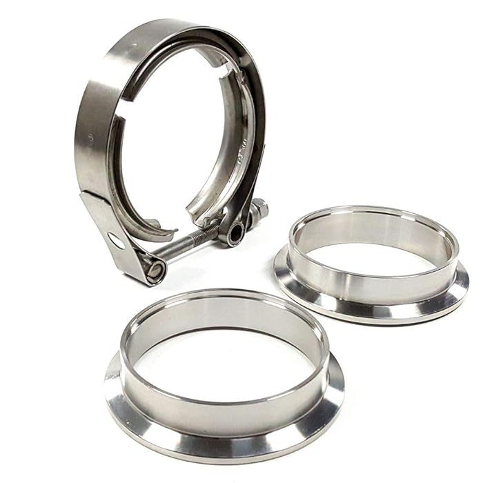 Buy Ispeeydtech 3" inch 76mm Stainless Steel Dump Pipe Turbo Exhaust V ...