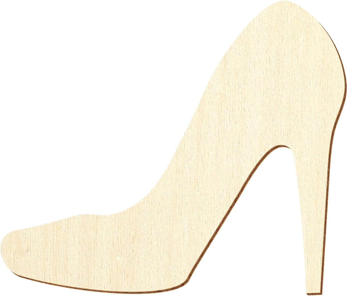 Amazon.de: Holz High Heel V1 - Deko Basteln 5-50 cm, Pack mit:100 Stück ...