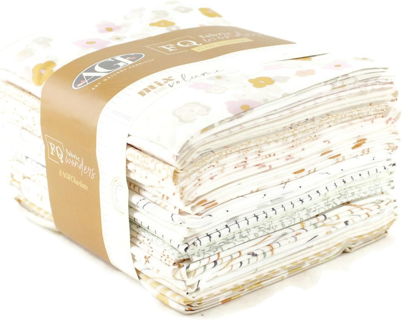 Amazon.com: Mix The Volume Fat Quarter Bundle (22 Pieces) by AGF Studio ...