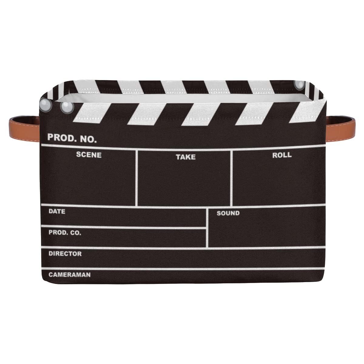 Amazon.com: Movie Clapper Board Large Storage Bin Collapsible Storage ...