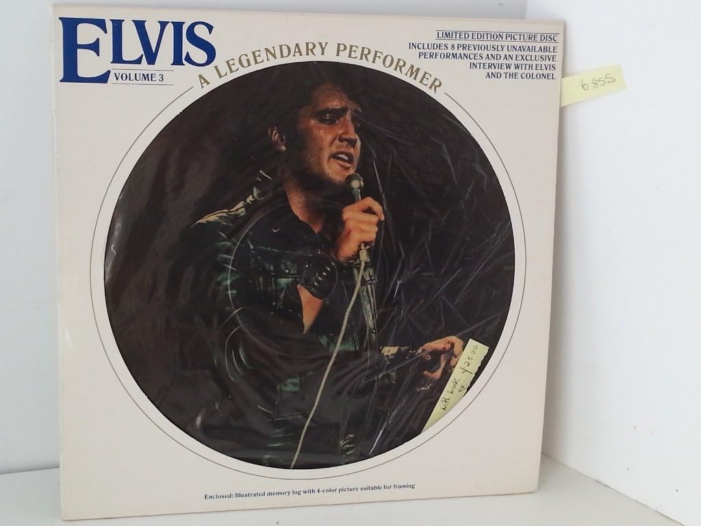 ELVIS volume 3, picture disc, inclues booklet, CPL 1 3078 by ELVIS ...