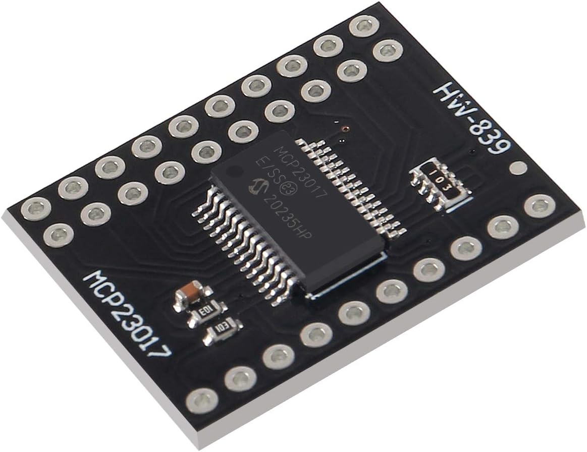 I2c Interface MCP23017 Serial Interface Module IIC I2C SPI MCP23S17 Bidirectional 16-Bit I/O ...