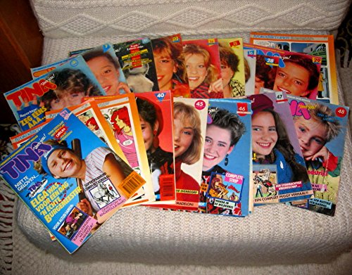 Collection of 18 Vintage DUTCH 1985 TINA Magazines For Teenage Girls ...