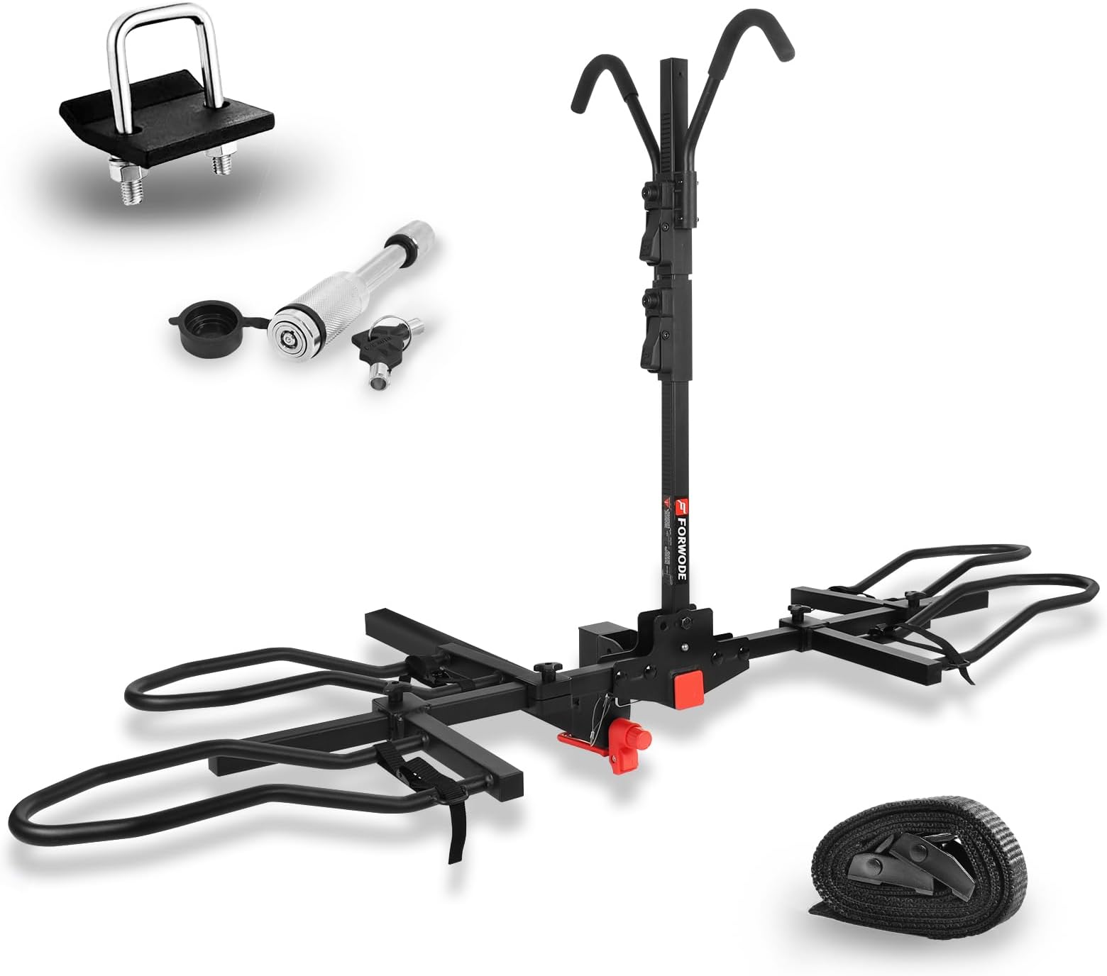 Amazon.com: FORWODE 2" Hitch Mount Bike Rack Carries 2 Bikes up to 160 ...