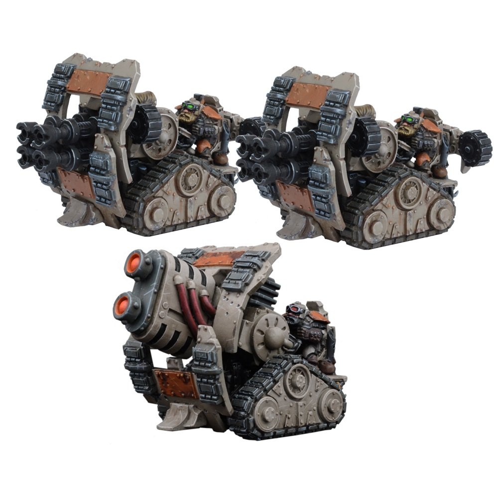 Amazon.com: Mantic Games Forge Father Weapons Platform Formation : Toys ...