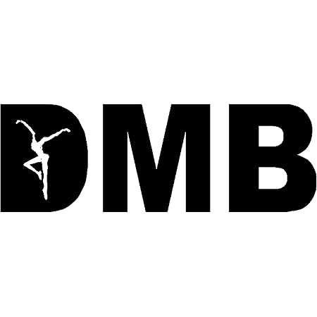 Amazon.com: DMB Decal, Bro Music, DMB Sticker (H 3 by L 8 Inches, White ...