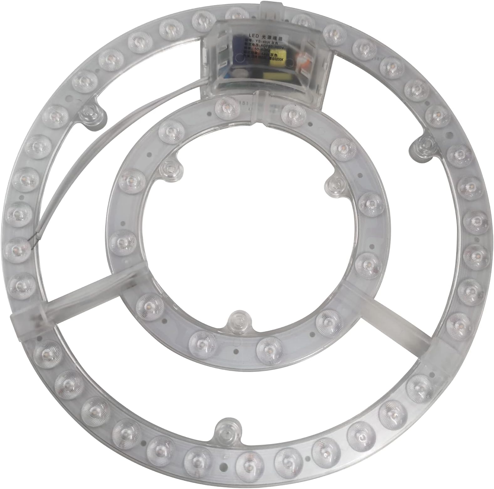 CLUGOJ - Juego de luces LED de techo, kit de luz para ventilador de ...