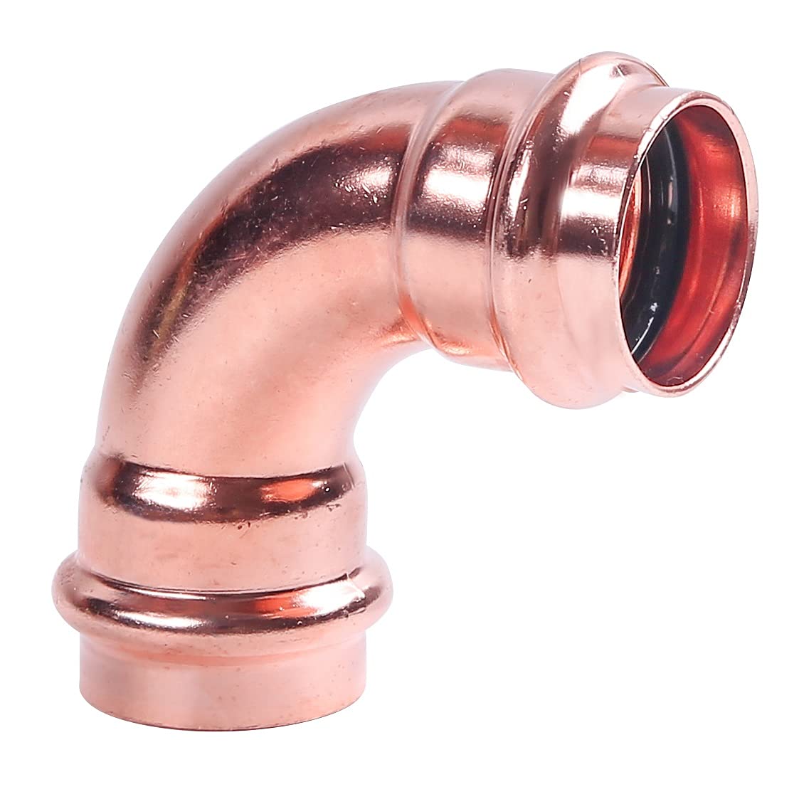 Buy EZ-FLUID Plumbing Heavy Duty 2" Press x Press LF Press Copper 90 ...