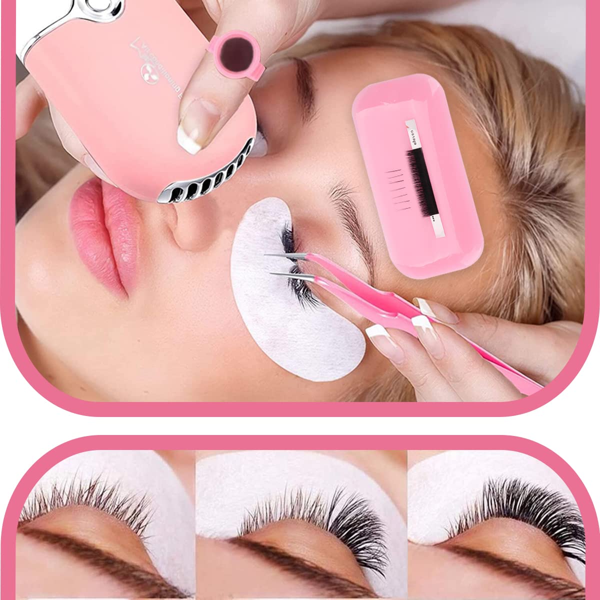 Snapklik.com : Eyelash Extension Supplies Lash Extension Kit For ...