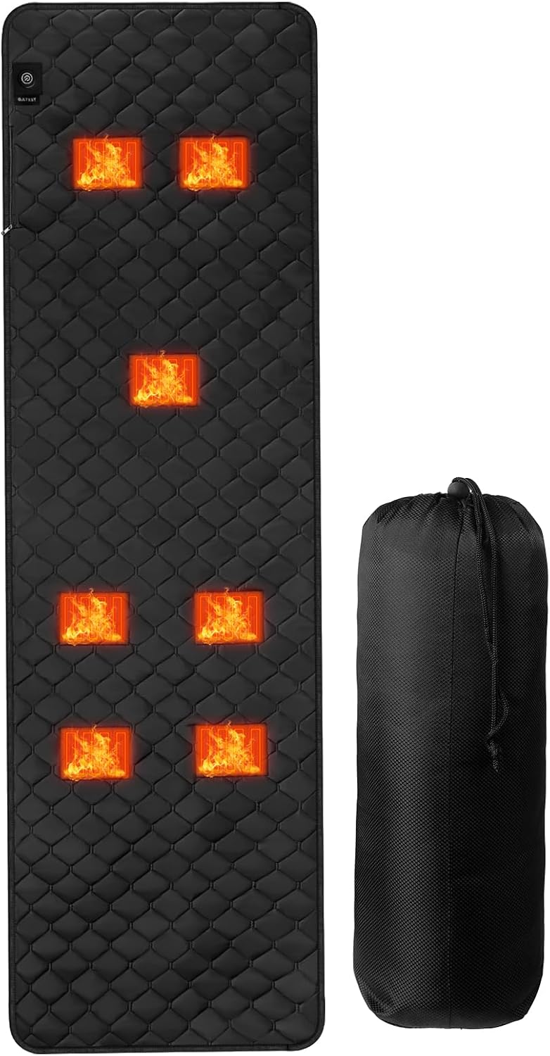 Amazon.com : QJLTXSY Heated Sleeping Bag pad (Portable USB) for Home ...