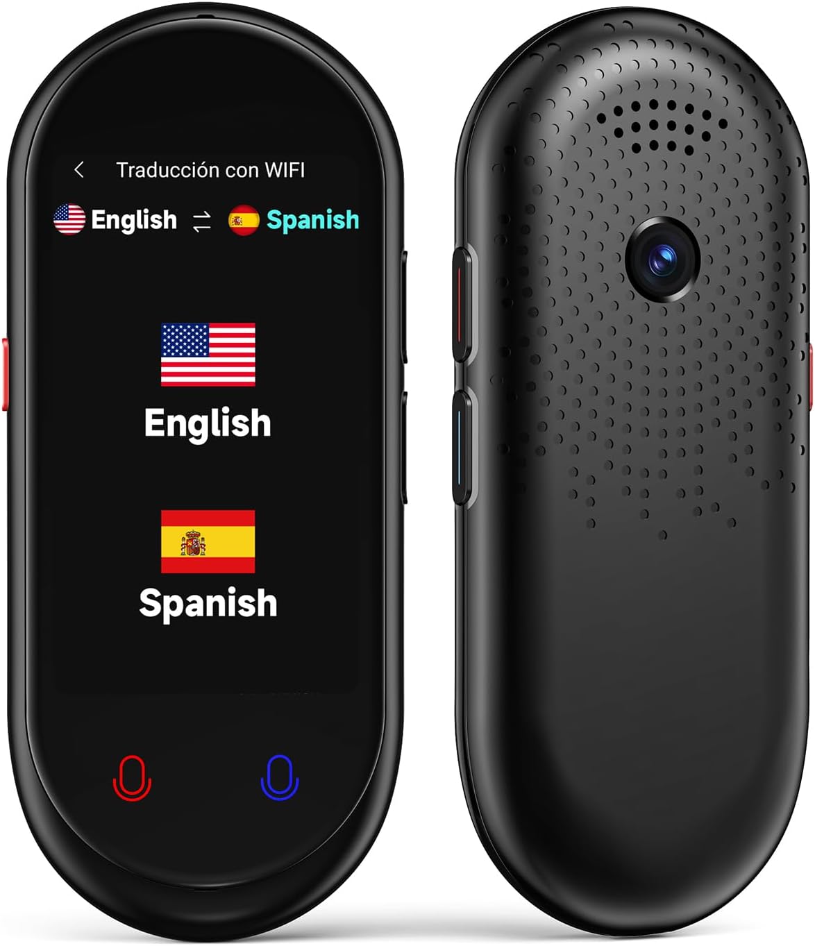 Amazon.com : Language Translator Device Travel Business Learning (Black ...