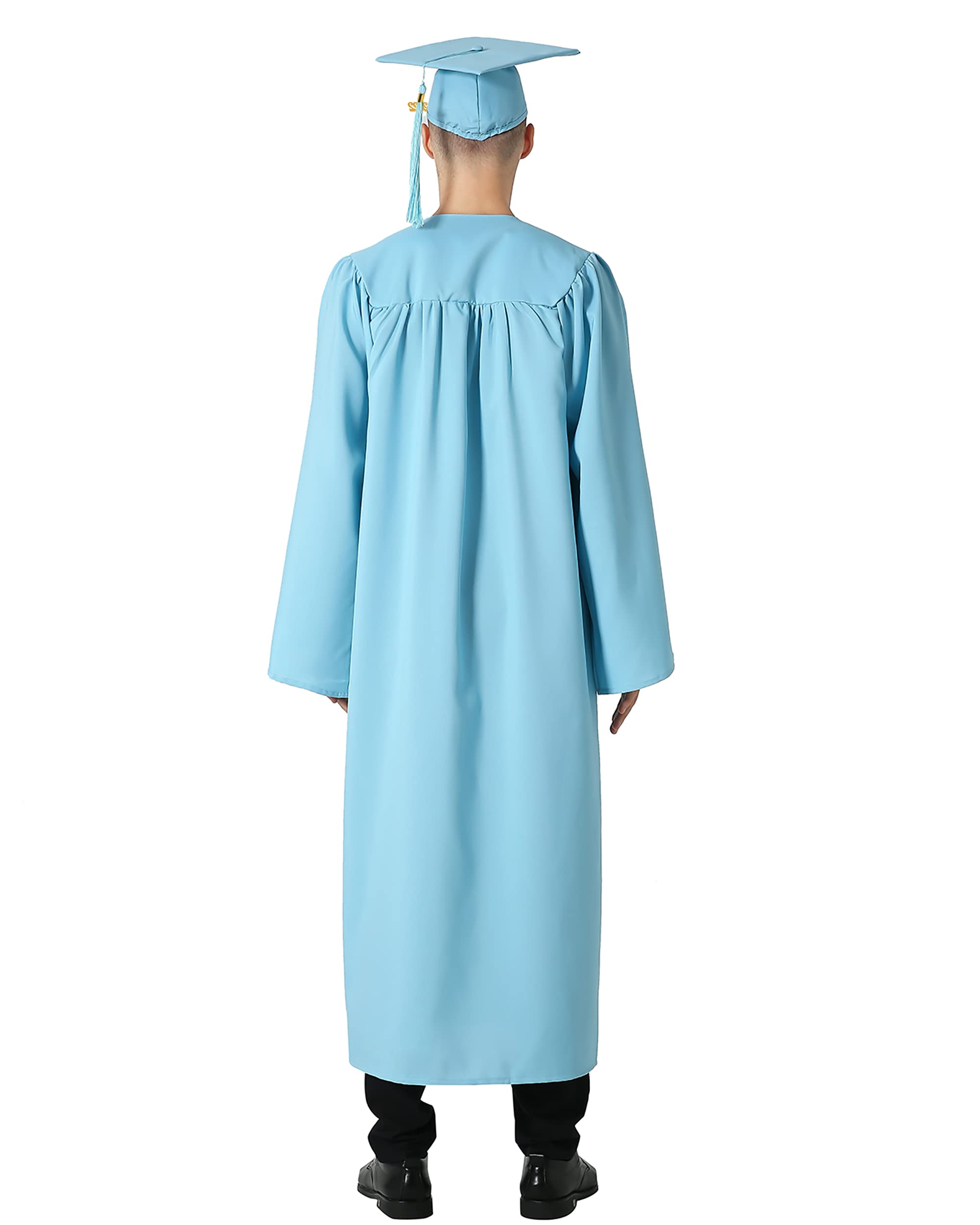 Snapklik.com : GraduationMall Matte Graduation Gown Cap Tassel Set 2024 ...