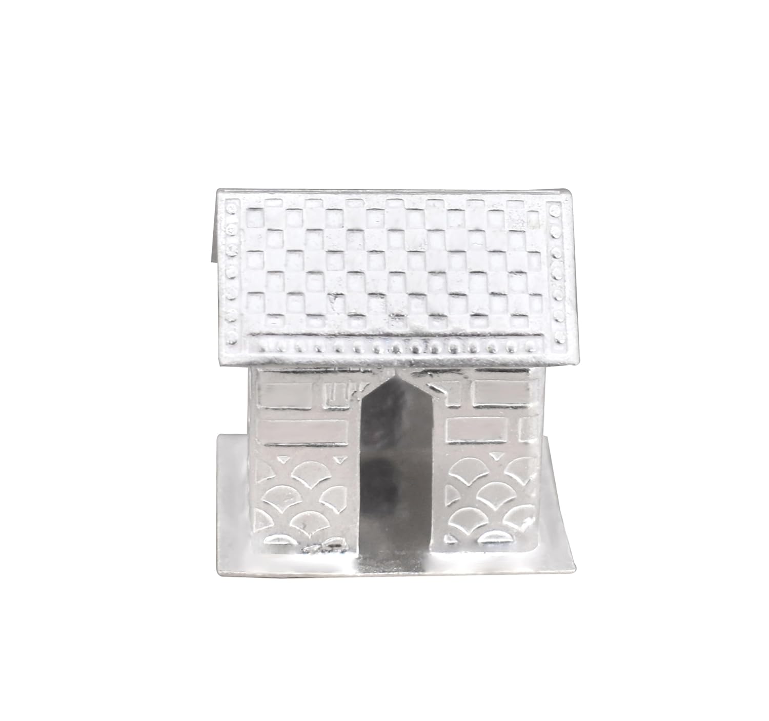 Buy KMJ Pure Silver House/Hut/Ghar/jhopdi/for Vastu Shanti Puja, Sacred ...