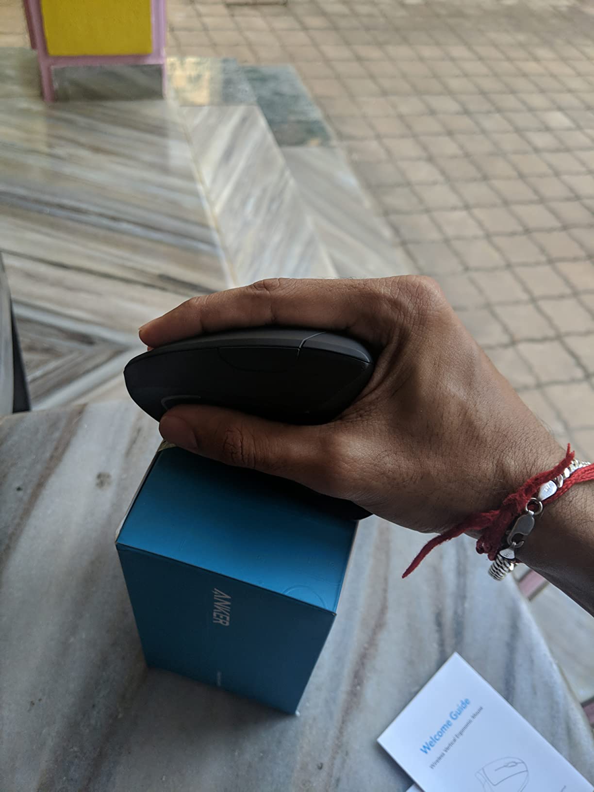 Amazon.in: Buy Anker 2.4G Wireless Vertical Ergonomic Optical Mouse ...