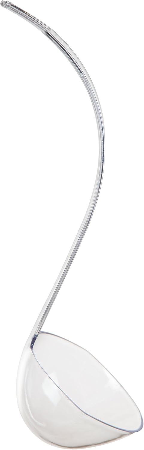 Amazon.com: 6 - Pack Clear Plastic Punch/Soup Bowl Serving Ladles 5 oz ...
