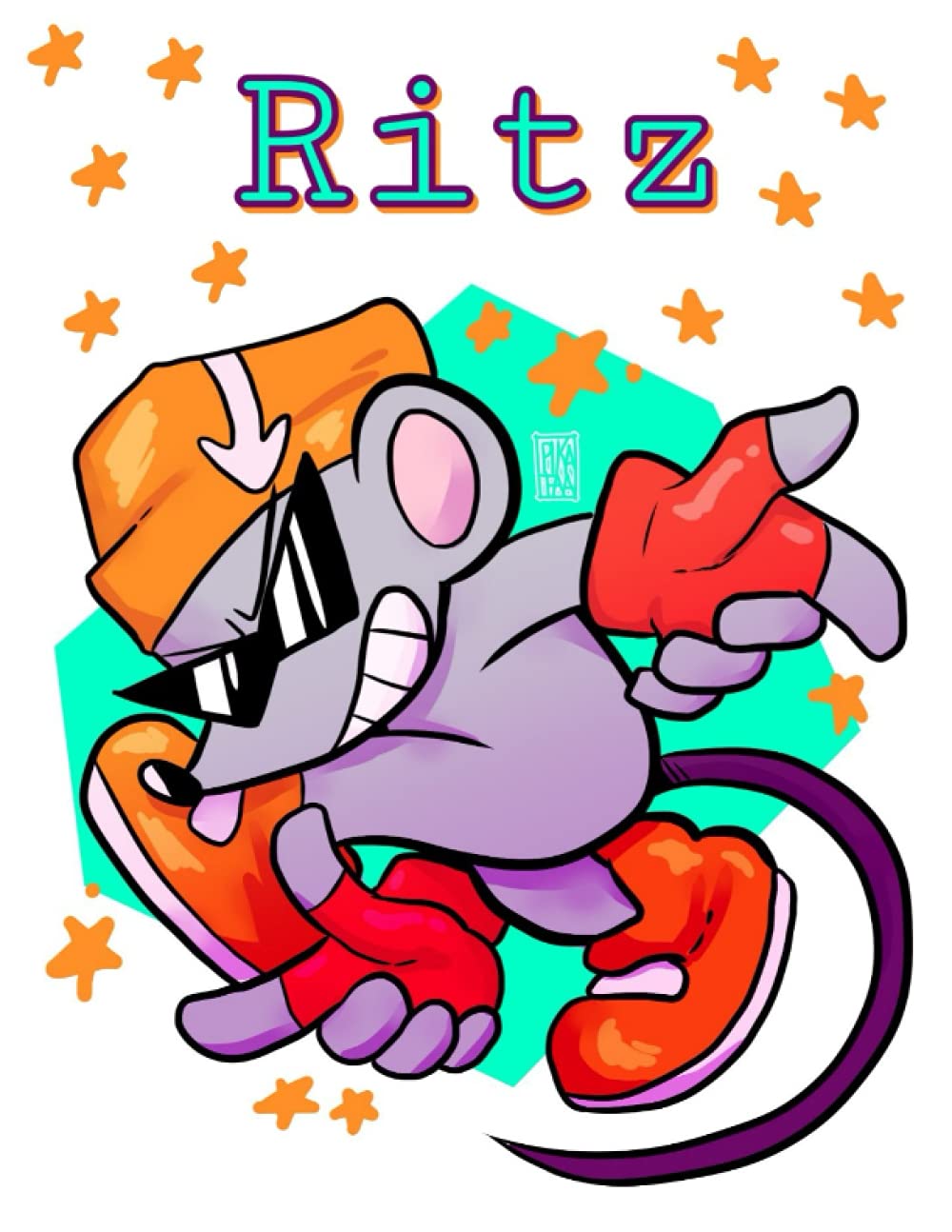 Ritz Fnf Ritz Fnf Fanart Notebook Ritz Fnf Friday Night | Desertcart ...