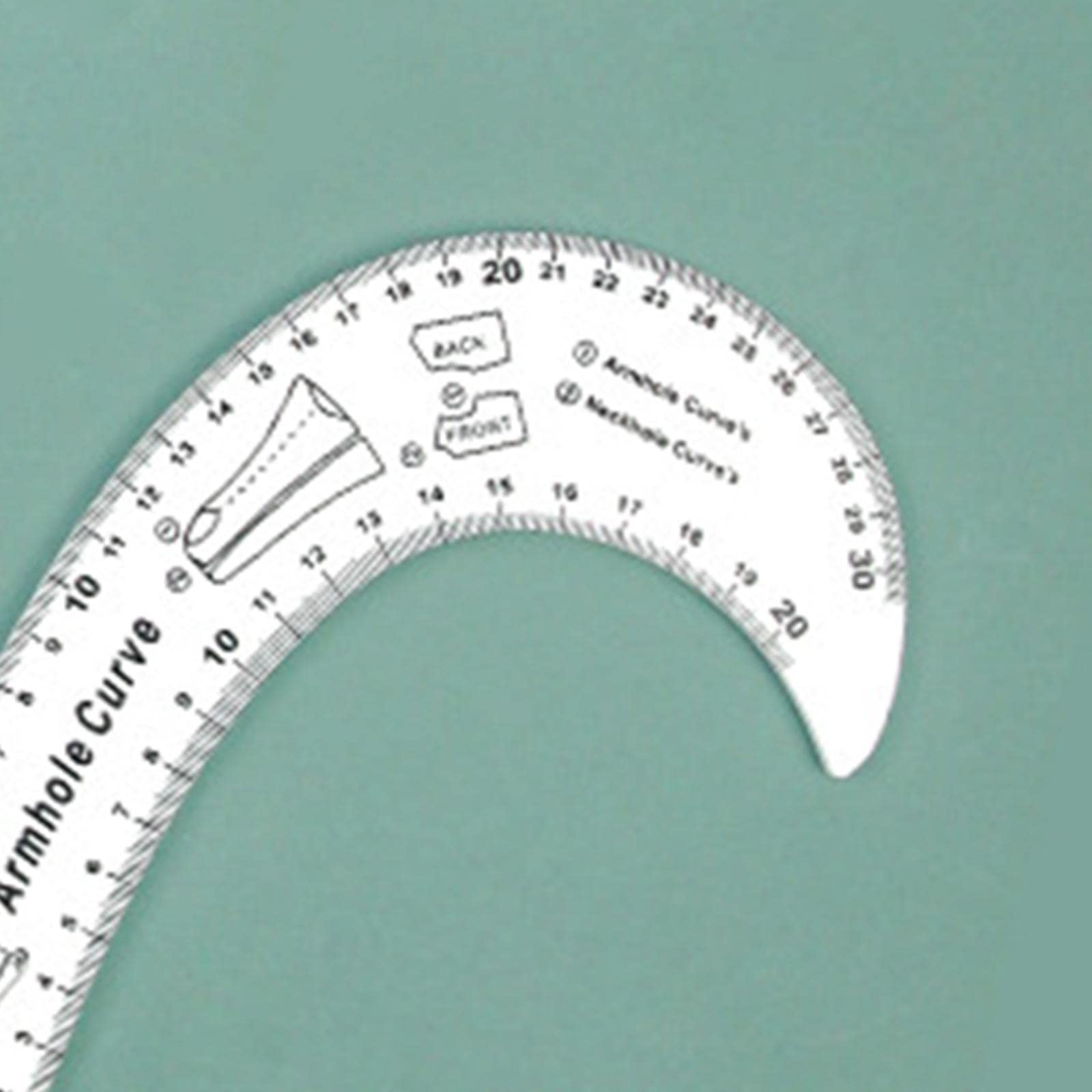 French Curve Ruler 2pcs Framing Square Ruler French Curve Measure ...