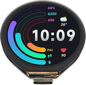 RP2040 Microcontroller Development Board with 1.28inch Round Touch LCD ...