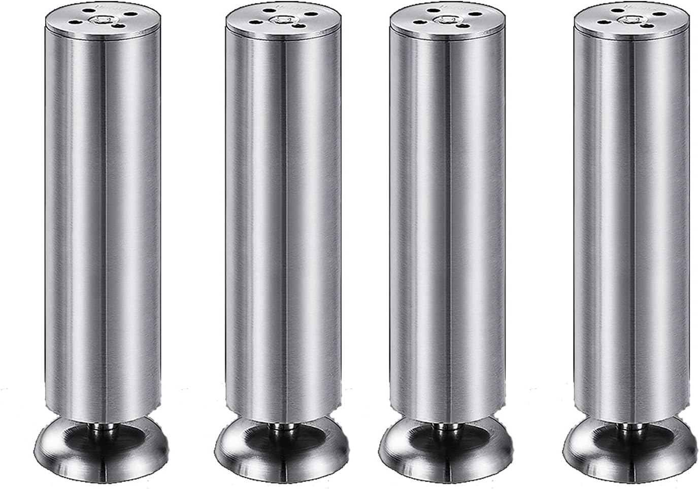 Amazon.com: Solid Adjustable Stainless Cabinet Feet, Replacement ...