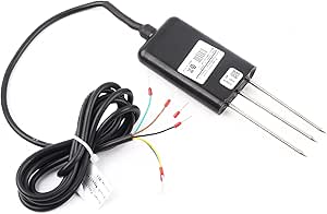 Amazon.com: Soil Salinity Sensor, 4 to 20MA Professional Waterproof Soil Conductivity Sensor ...