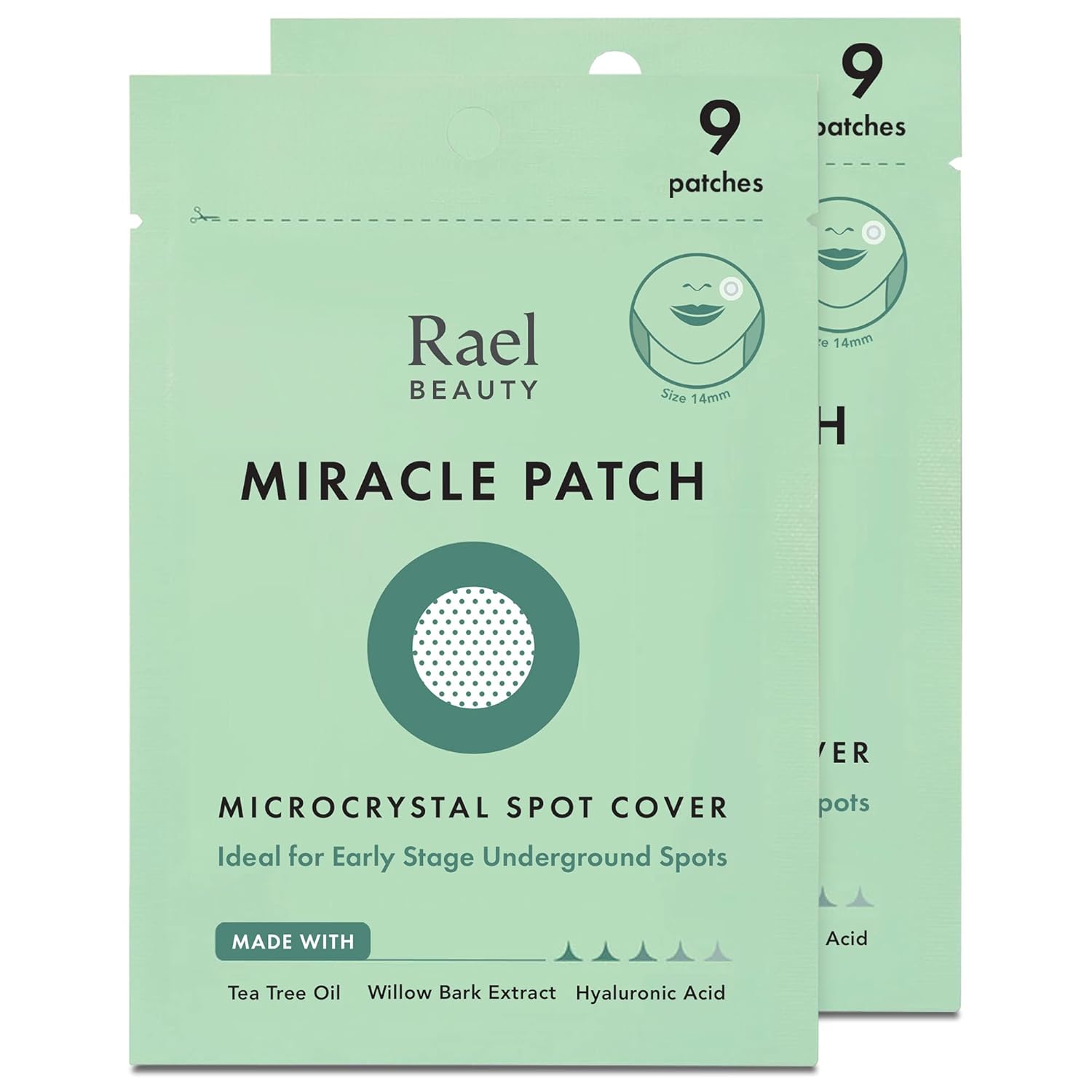 Amazon.com: Rael Microcrystal Acne Healing Patch - Pimple Acne Spot Tea ...