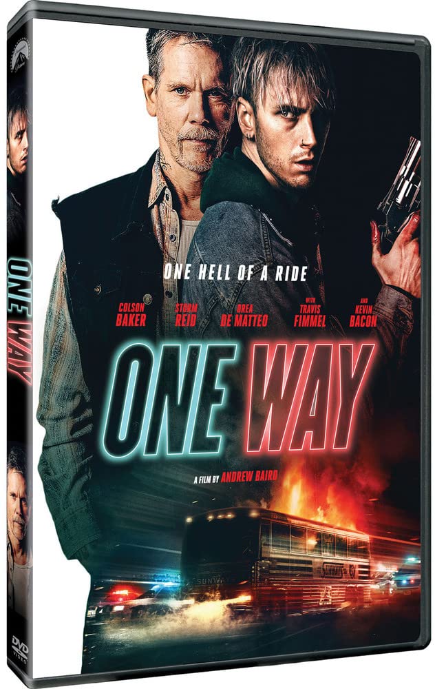 Amazon.com: One Way (2022) [DVD] : Andrew Baird, Colson Baker, Storm ...