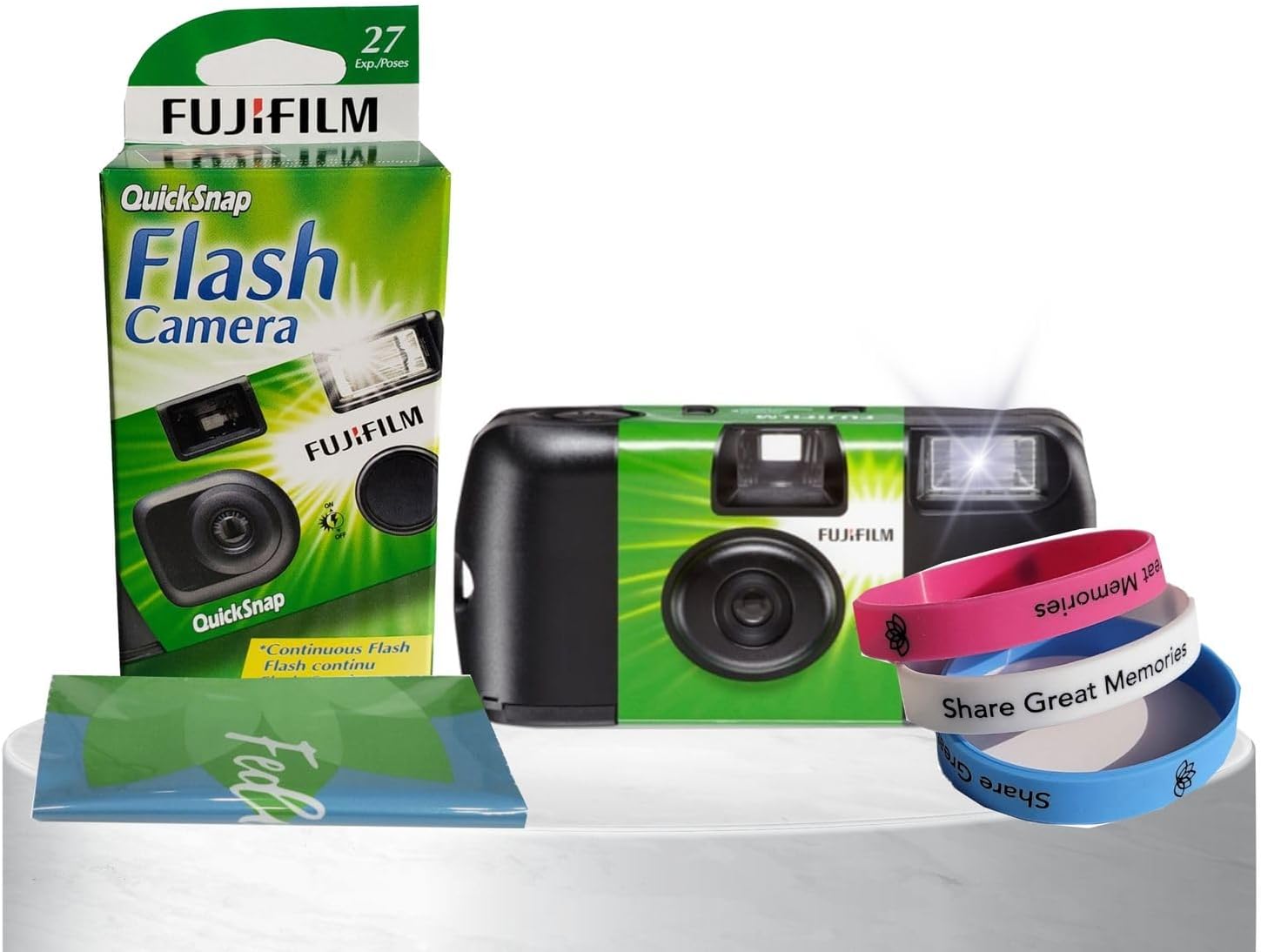 Amazon.com : Fujifilm QuickSnap Flash 400 Disposable 35mm Camera ...