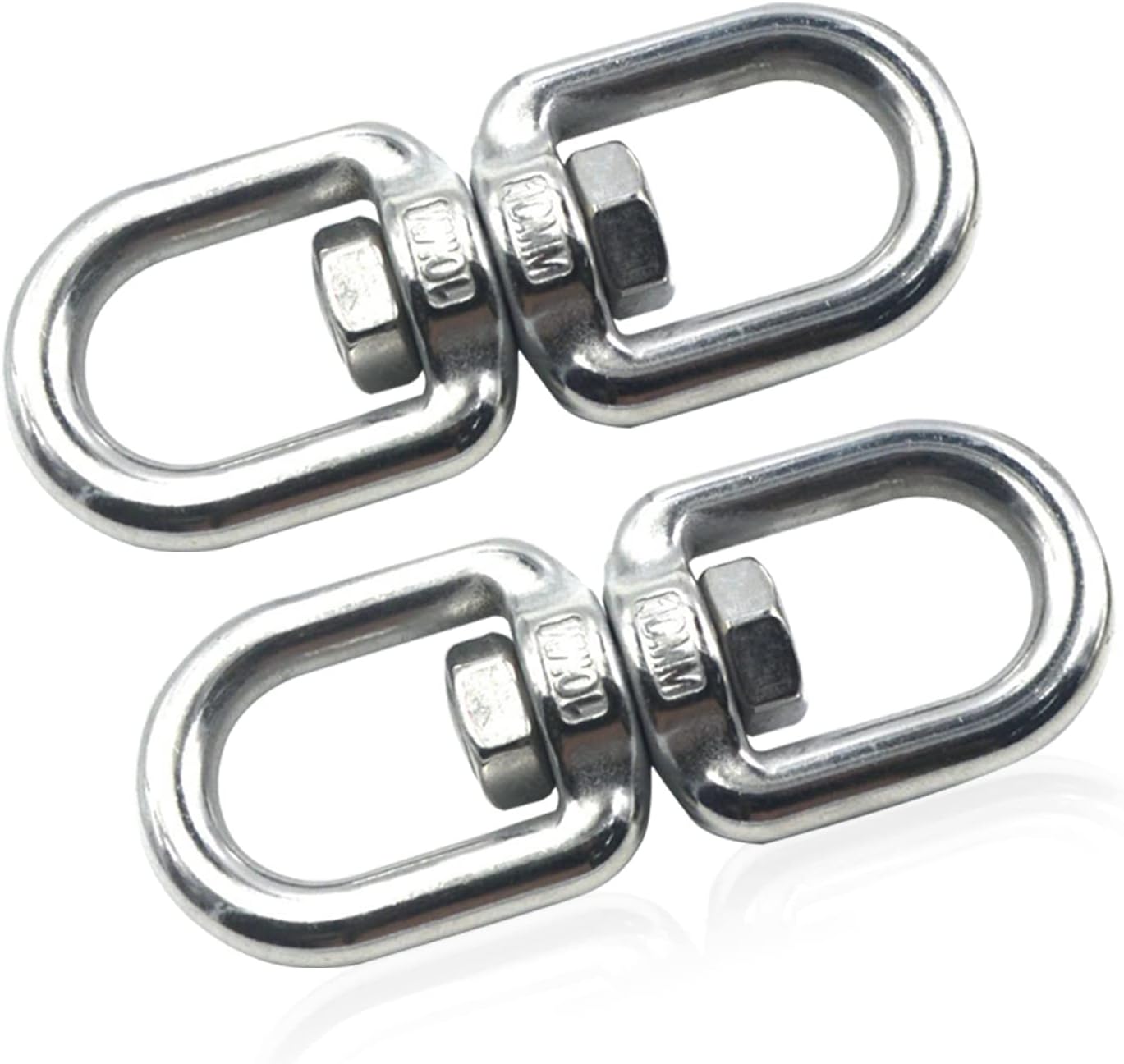 Eye To Eye Swivel 3pcs M10 Stainless Steel Double Ended Swivel Eye Hook ...