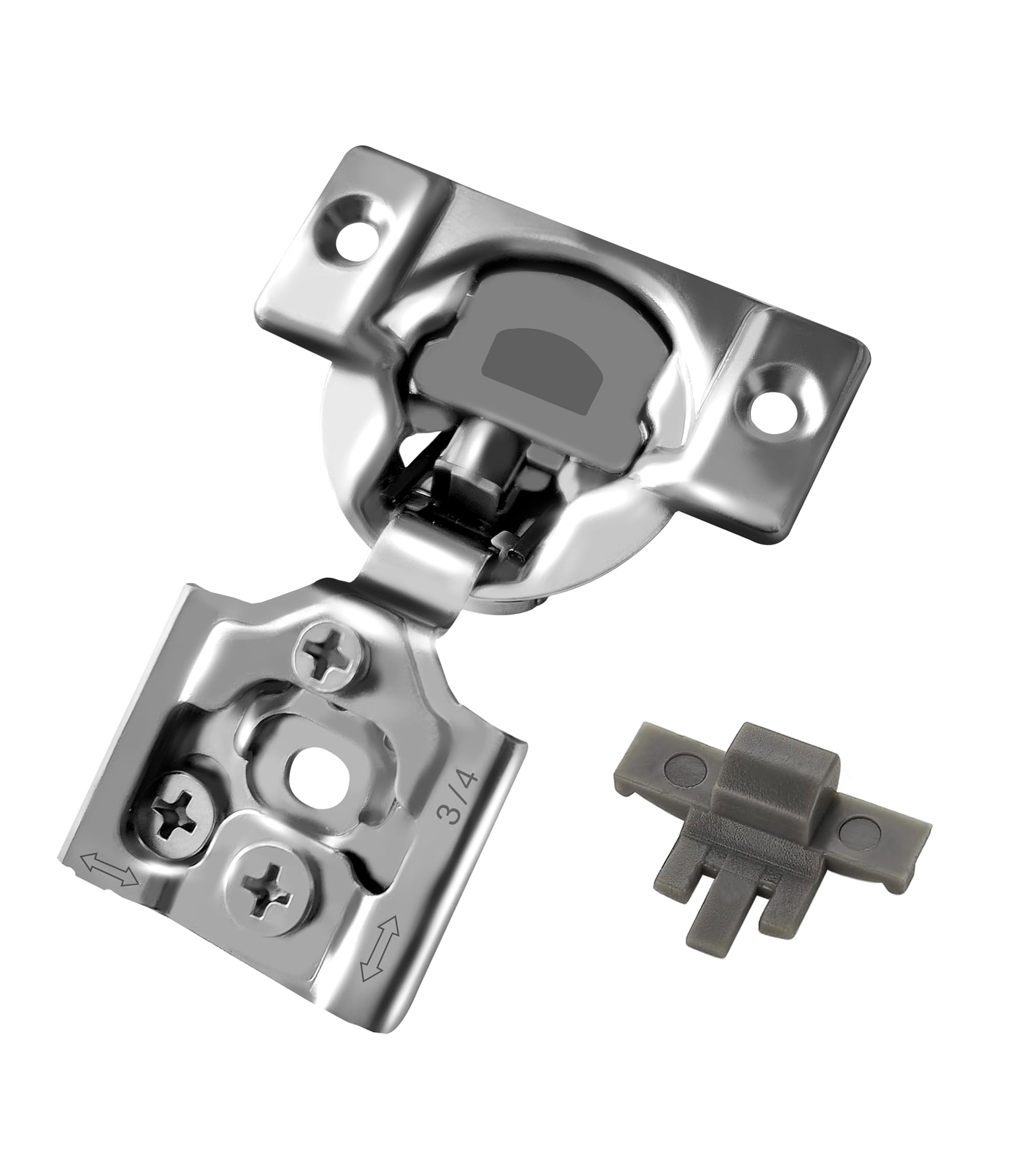 Reliabilt Face frame 6-way Adjustable concealed Hinge 3/4- in overlay ...