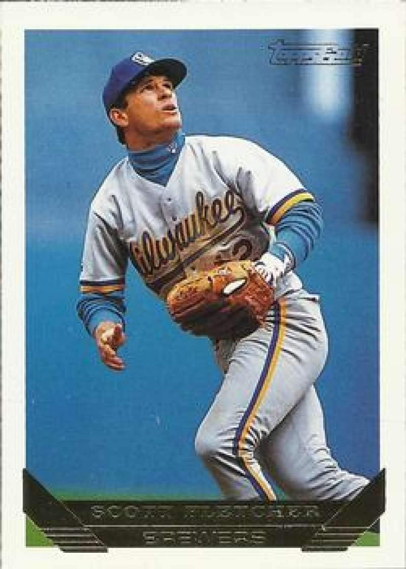 Amazon.com: 1993 Topps Gold Baseball #97 Scott Fletcher Milwaukee ...