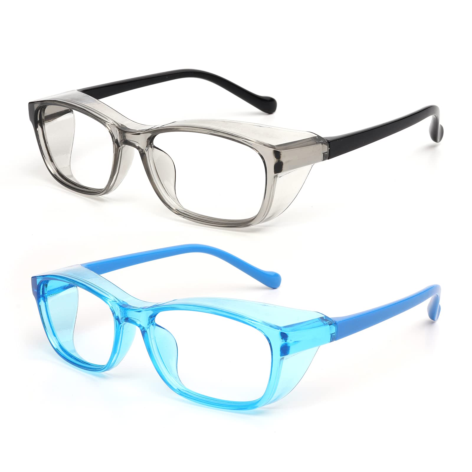 Buy Outray 2 Pack Kids Anti Fog Safety Glasses with Side Shield & Blue ...
