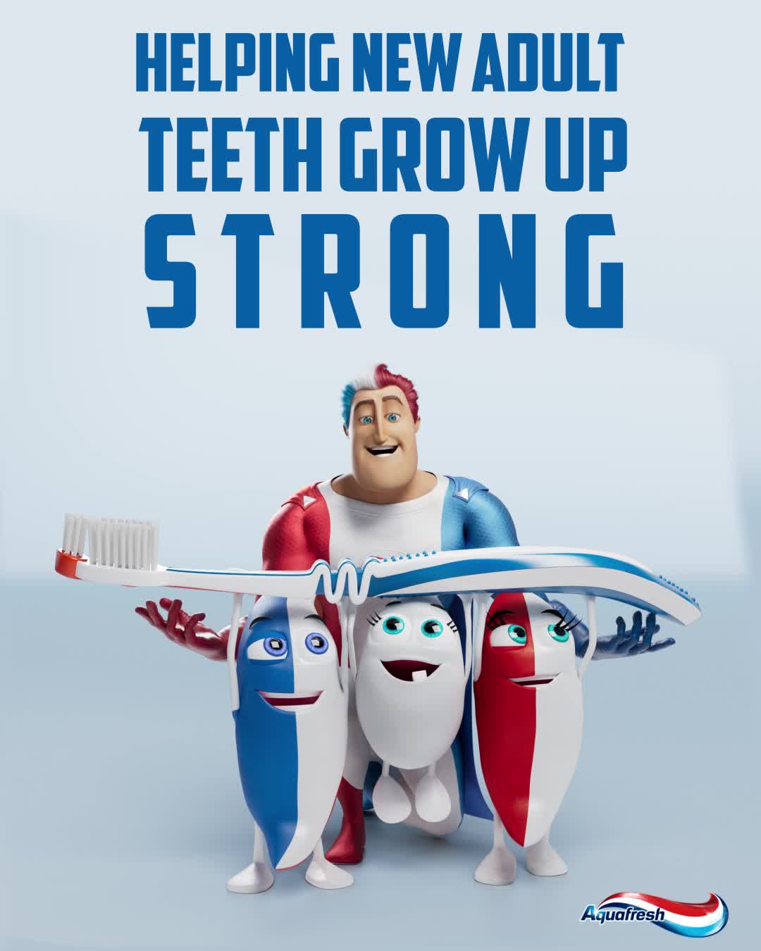 Aquafresh Toothpaste For 6-8 Years 50 ml | Big Teeth Toothpaste For ...