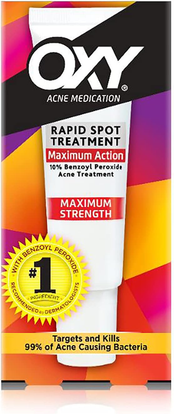 Amazon.com: Oxy Maximum Action Spot Treatment, 1 Ounce : Beauty ...